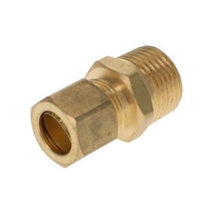 Brass Male Connector - Compression Fittings Manufacturer