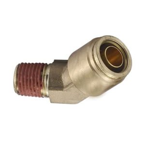 DOT Push-in 45° Male Elbow - Air Brake Push-to-Connect Fittings